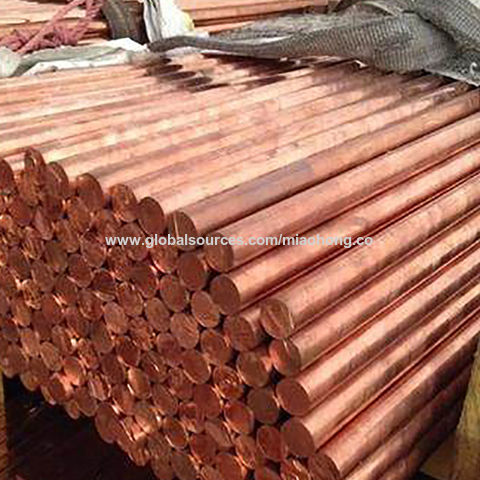 China Selling-hot Copper Rod/Copper bars 99.99% red copper rod on ...