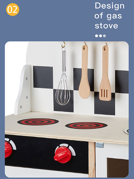 Big Cooking Set Wooden Kitchen Toys Pretend Intelligent wholesale ...