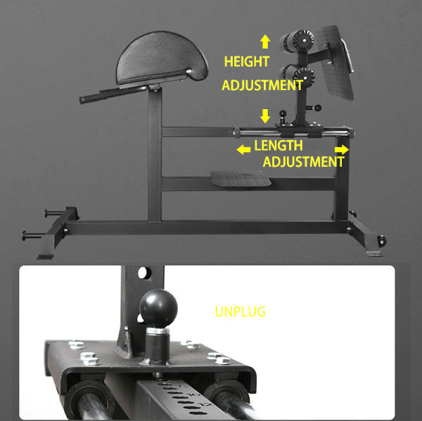 China Multifunction Exercise Chair Muscle Up Training Roman Chair Glute ...