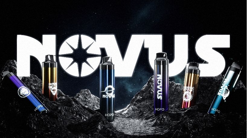 HOPO Novus Blueberry Raspberry/Blue Razz vape 8ml juice 5% nicotine ...