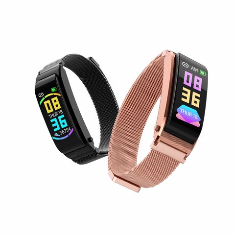 China Sports Health smart watch temperature sensor bracelet Timer ...