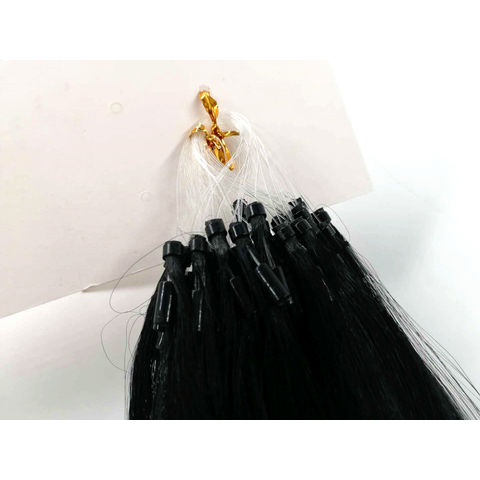 China Double drawn loops hair wholesale human hair extension Brazilian ...