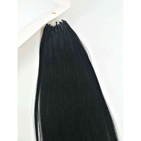 China Double drawn loops hair wholesale human hair extension Brazilian ...