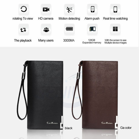 China WiFi 1080P HD Resolution Wallet Camera Moneybag Hidden Camera for ...