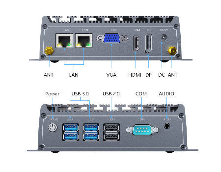 China New small size industrial computer Intel Core i3 4100U / i5 4200U ...