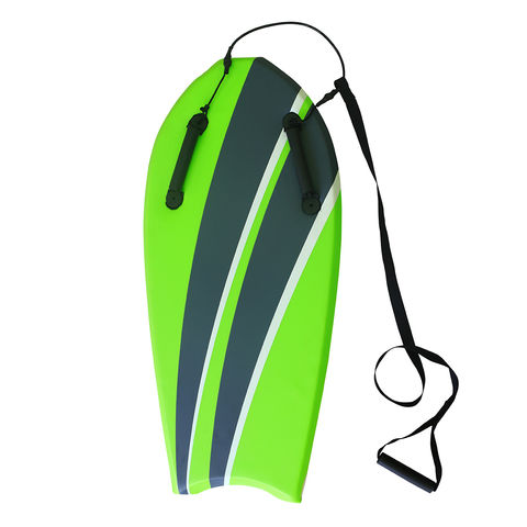 China New design bodyboard with leash XPE+EPS Core+PP slick bottom deck ...