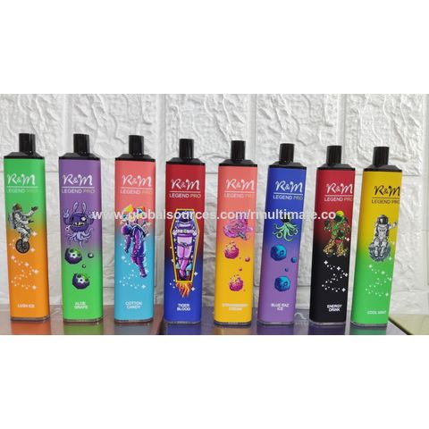 China 7000Puff R&M LEGEND Pro Disposable Vape Pen Mesh Coil ...