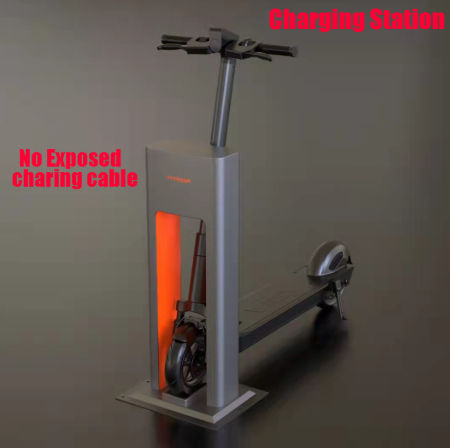 China Fitrider TS10 VFOX Scooter Docking Station Charging Station on ...