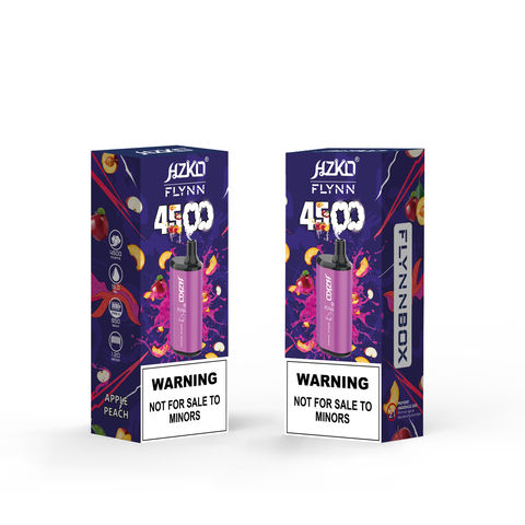 China Disposable e-cigarette 3% nicotineHZKO flynn4500puffs Mesh shaped ...