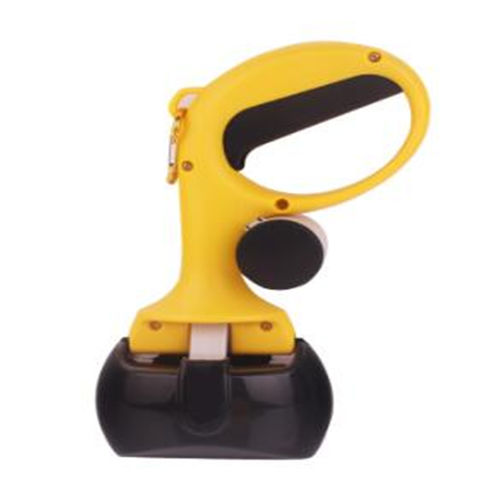 China Innovative plastic poop scoop with poop waste bag dispenser on ...