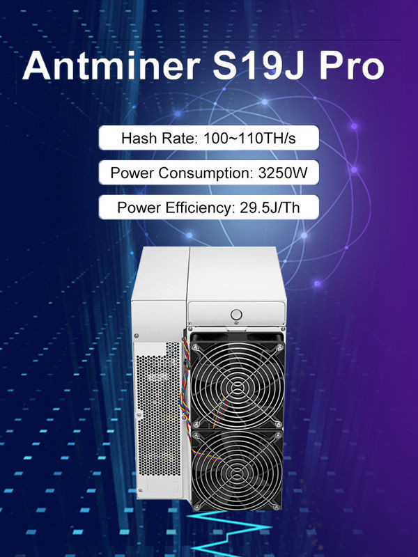 Manufacturer s19 j pro 110 th miners BTC Mining Machine, Antminer S19pro Bitcoin miner MINER ...