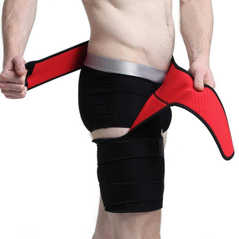 China Adjustable Neoprene Thigh Support Pain Relief Hip Strain ...