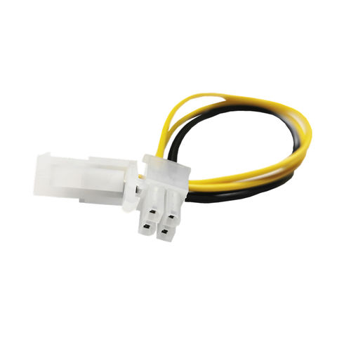 China 4Pin PC Cable CPU Power Supply Extension Cord Cable Desktop 4 Pin 4P ATX Power Male to ...