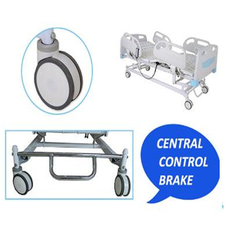 China Luxury electric five function bed ICU resuscitation bed ...