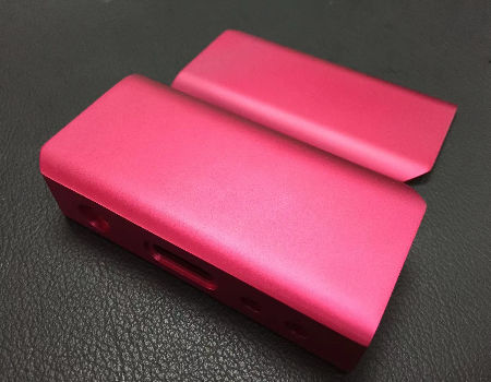 Custom CNC Milling Aluminum Case with Red Anodizing finish, Enclosure ...