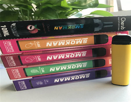 China Smokman Cube 2500 puffs Disposable electronic cigar on Global ...