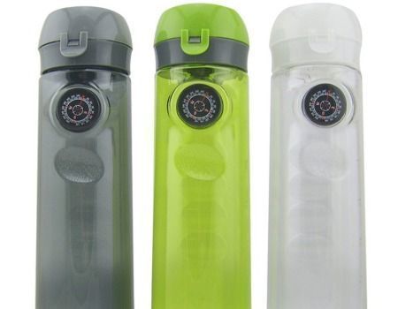 China Creative compass sports cup plastic kettle travel portable water ...