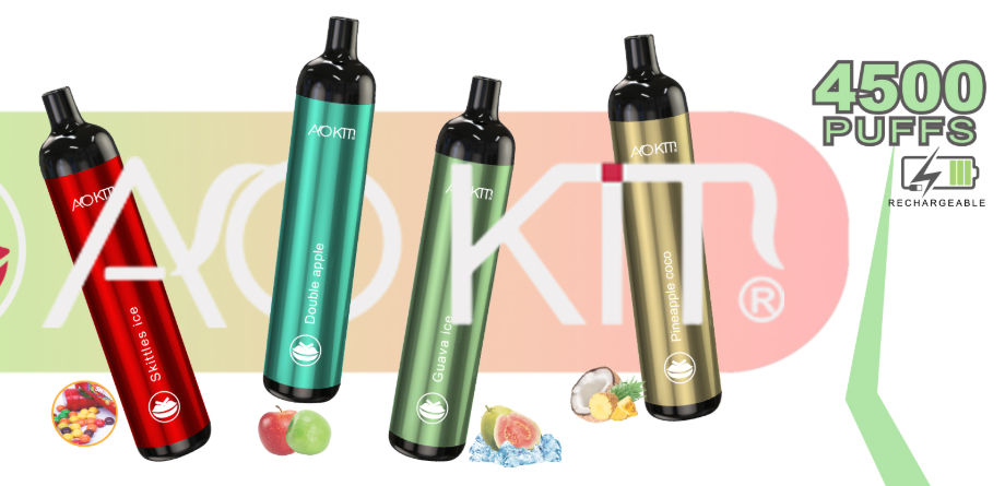 China Wholesale E-Cigarette Aokit Zozo Bar 4500Puffs Vertial Mesh and ...