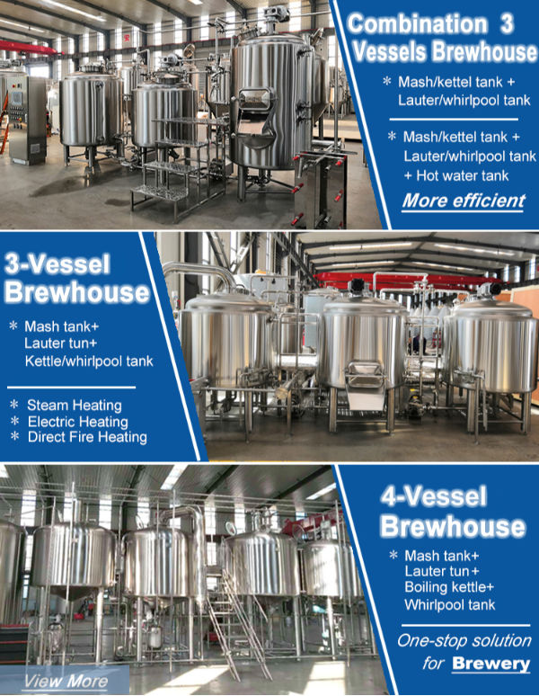China SS 304 Brewtech 1 BBL 3 BBL 3.5 BBL Electric Brewing System Nano ...