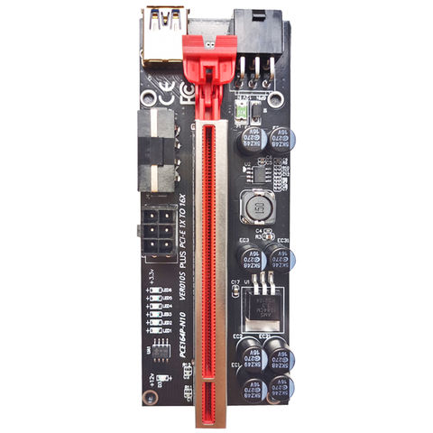 China PCI-E Riser Card Extender USB 3.0 Adapter Cable PCI 1X 4X 8X 16X ...