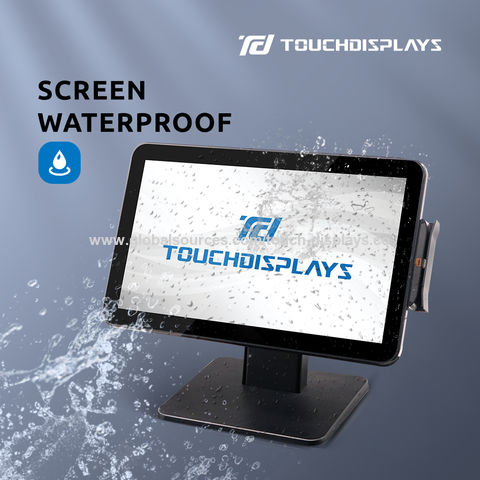 China 15.6 inch windows/linux touch screen stand POS terminal all in ...