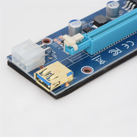 China PCI-E Riser Card Extender USB 3.0 Adapter Cable PCI 1X 4X 8X 16X ...