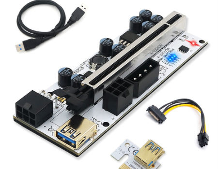China PCI-E Riser Card Extender USB 3.0 Adapter Cable PCI 1X 4X 8X 16X ...