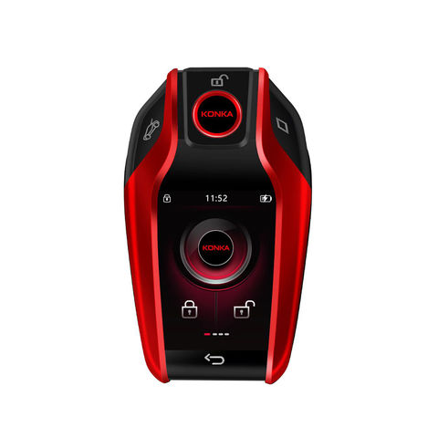 China Smart LCD car key with touch screen and BT on Global Sources,car ...