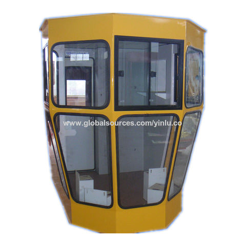 China Portal cran Operator Cabin with Chair Console Unit and Air ...