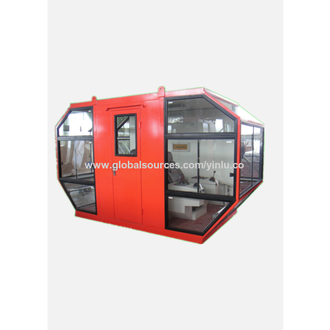 China Portal cran Operator Cabin with Chair Console Unit and Air ...