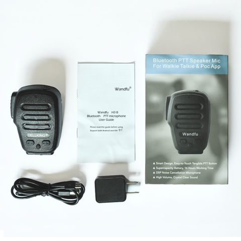 China Police Bluetooth speaker mic wireless shoulder microphone on ...