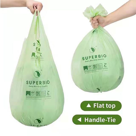 China PLA TRASH BAG 100% COMPOSTABLE PLA ECO FRIENDLY on Global Sources ...
