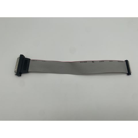 China D-sub 25pin DB25 to 2.54mm Pitch IDC box header 26pin Ribbon flat ...