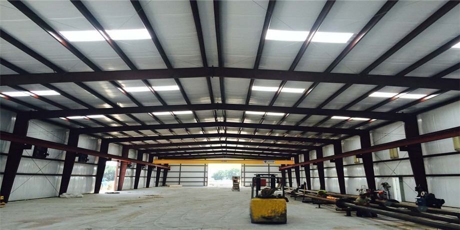 China Prefabricated light industrial buildings structural steel storage ...
