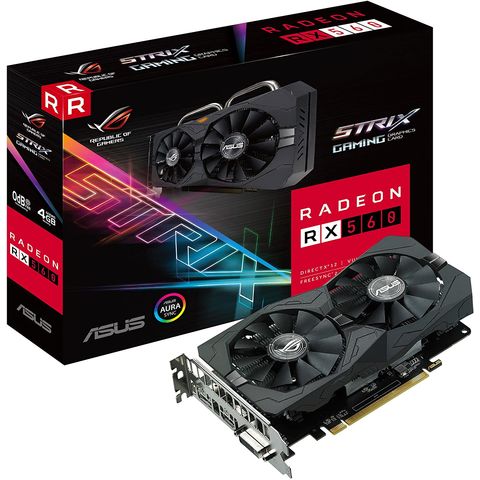United States AMD Radeon RX 560 RX OC Edition 4GB GDDR5 ROG-STRIX-RX560 ...