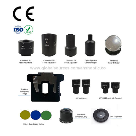 China Cheap electron microscopio trinocular paraguai laboratory ...