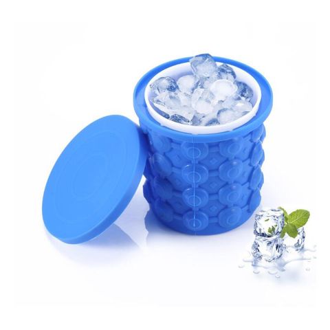 China Portable Ice Bucket, Small Silicone Ice Bucket & Ice Mold with ...