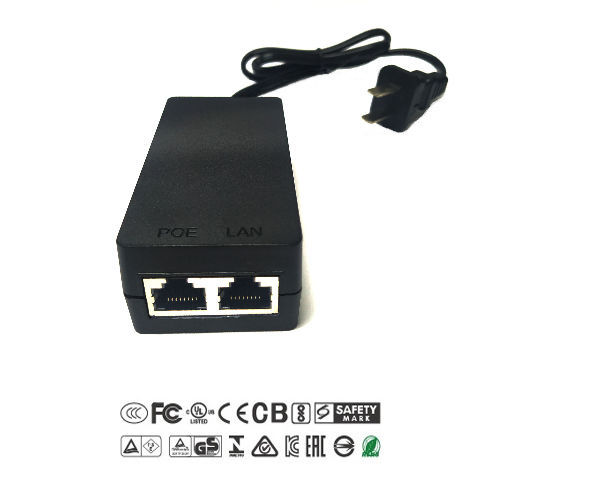 China 15W 48V 0.35A POE Adapter for IPTV wireless device network ...