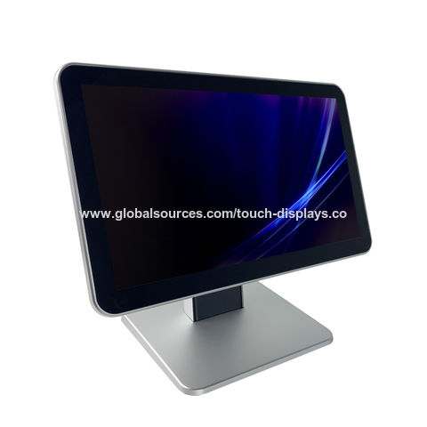 China 15.6 inch Windows POS terminal register supermarket with printer ...