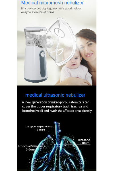 China Steam nebulizer machine with USB charging three moeds for ...