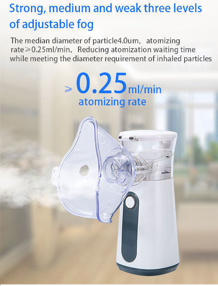 China Mesh Nebulizer new rechargeable atomizer treatment respiratory ...
