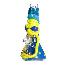 China New design fashionable 3D art alien glass good quality 12 inch ...