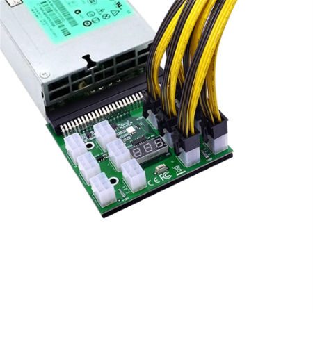 Power Module Breakout Board PSU Server Power Conversion 18AWG 6Pin to 6 ...