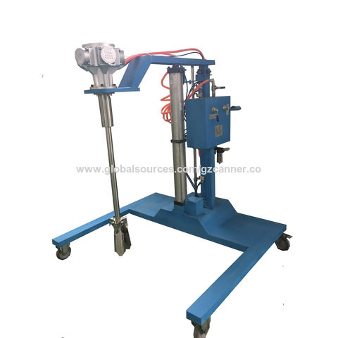 China Air Driven Mixer Agitator Pneumatic Mixing Paint Machine on ...