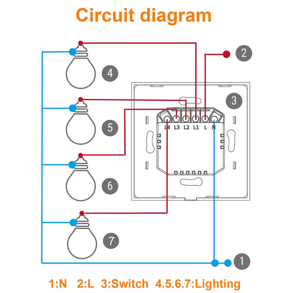China Best Tuya Wifi+Bluetooth Smart Light Switch,2 Way Smart Switch ...