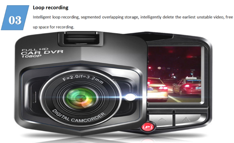 Full HD 1080p Night Vision Car DVR Dash cam, Car DVR Camera car camera ...