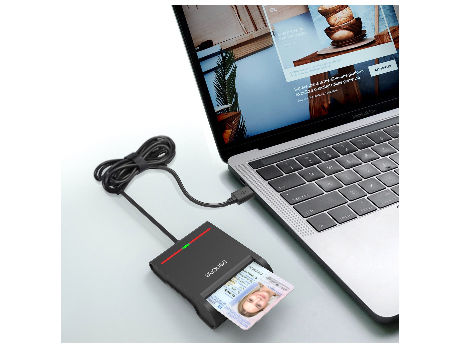 China Senone EMV USB IC ID Smart Card Reader ISO 7816 credit smart card ...