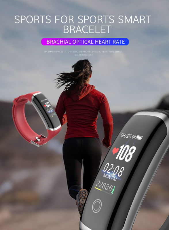 TFT Smart Bracelet Band Wristband Watch Newest IP67 Waterproof Fitness ...