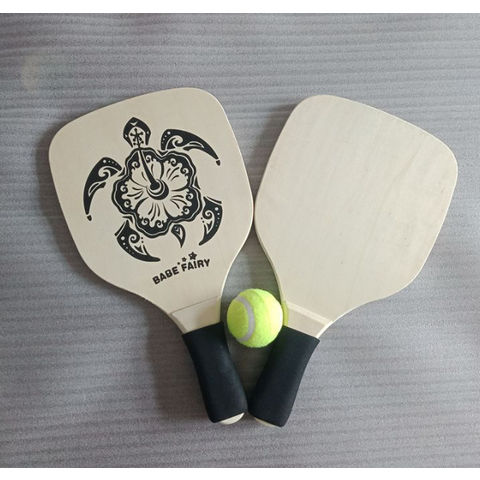 China Summer Promotion Customize wooden beach racket on Global Sources ...