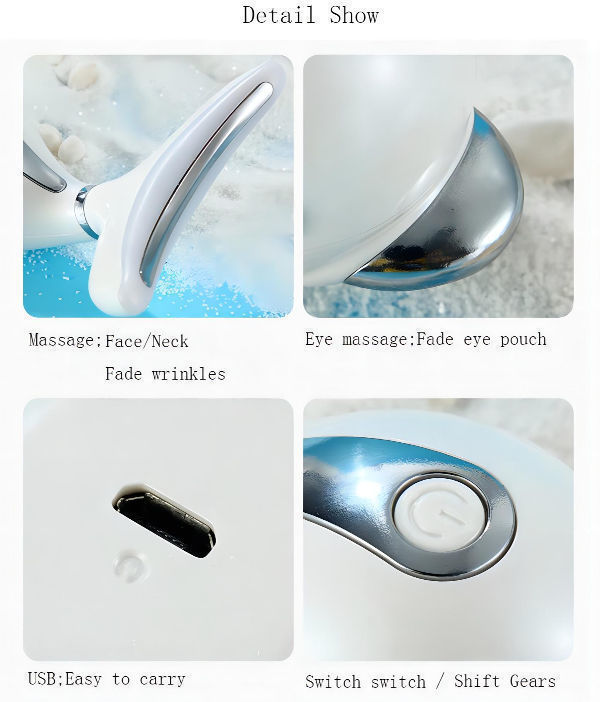 China Manufacturer Of Facial Micro Vibration Face Massage Tool With ...